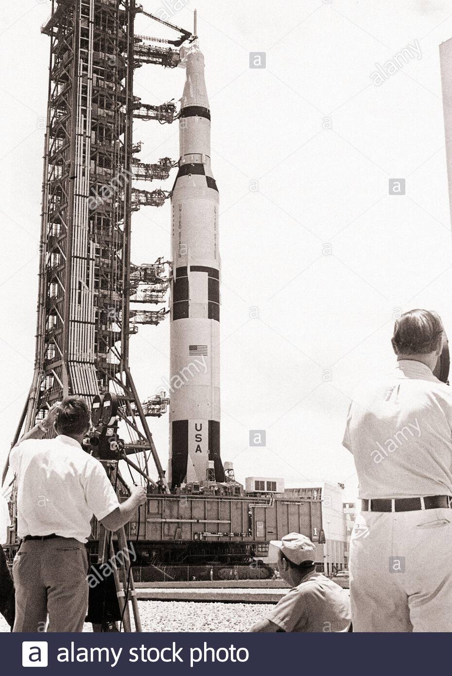 Apollo 11 Landing On Moon High Resolution Stock Photography and Images ...