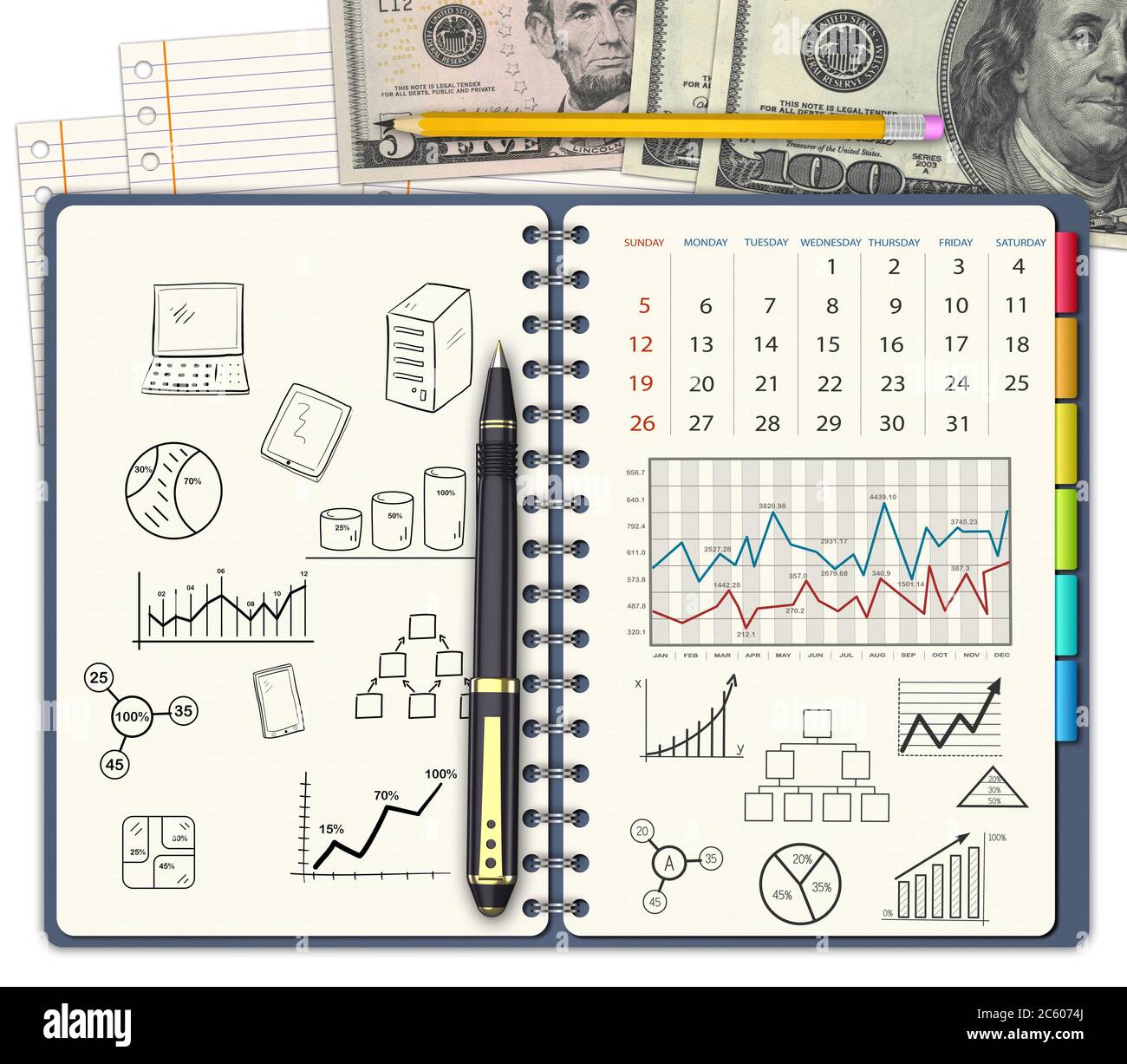 Finance research concepts hi-res stock photography and images - Alamy