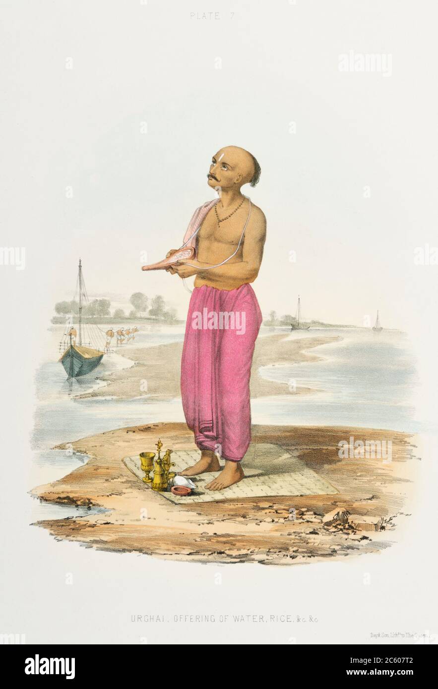 Daily prayers of the brahmins hi-res stock photography and images - Alamy