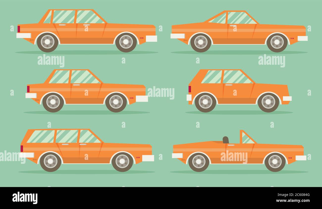 Old pink cars Stock Vector Images - Alamy