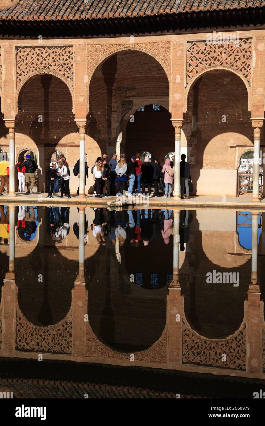 Partal palace portico hi-res stock photography and images - Alamy