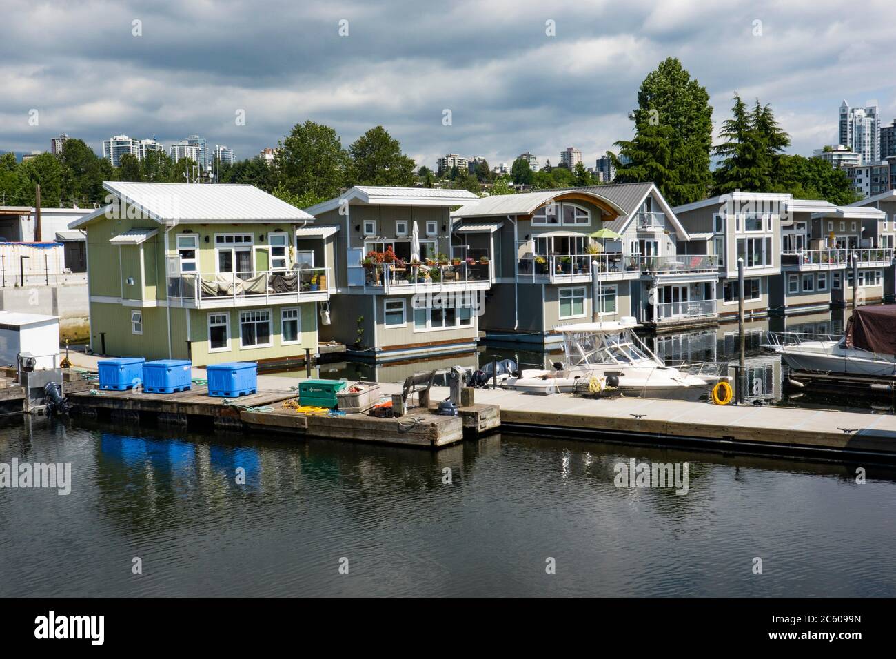 Vancouver Floating Homes High Resolution Stock Photography and Images ...