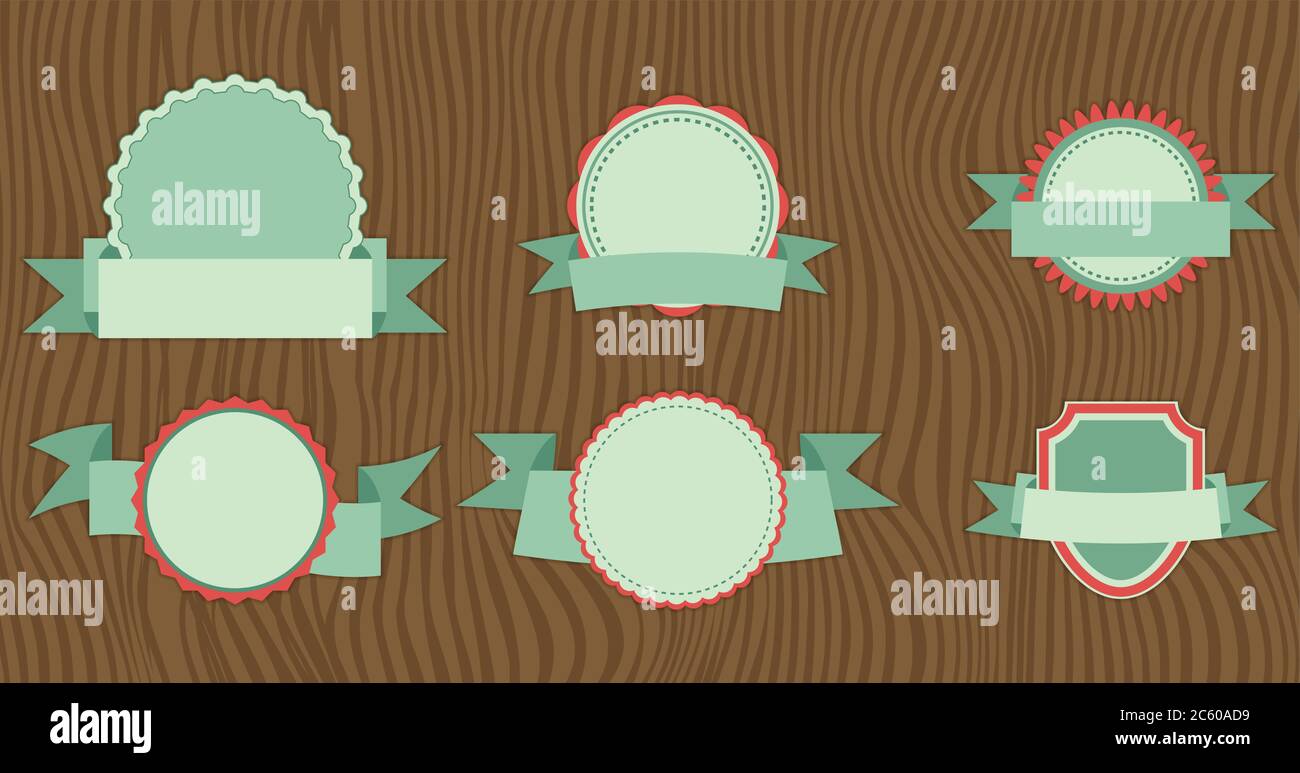 Banners for labels Stock Vector Images - Alamy