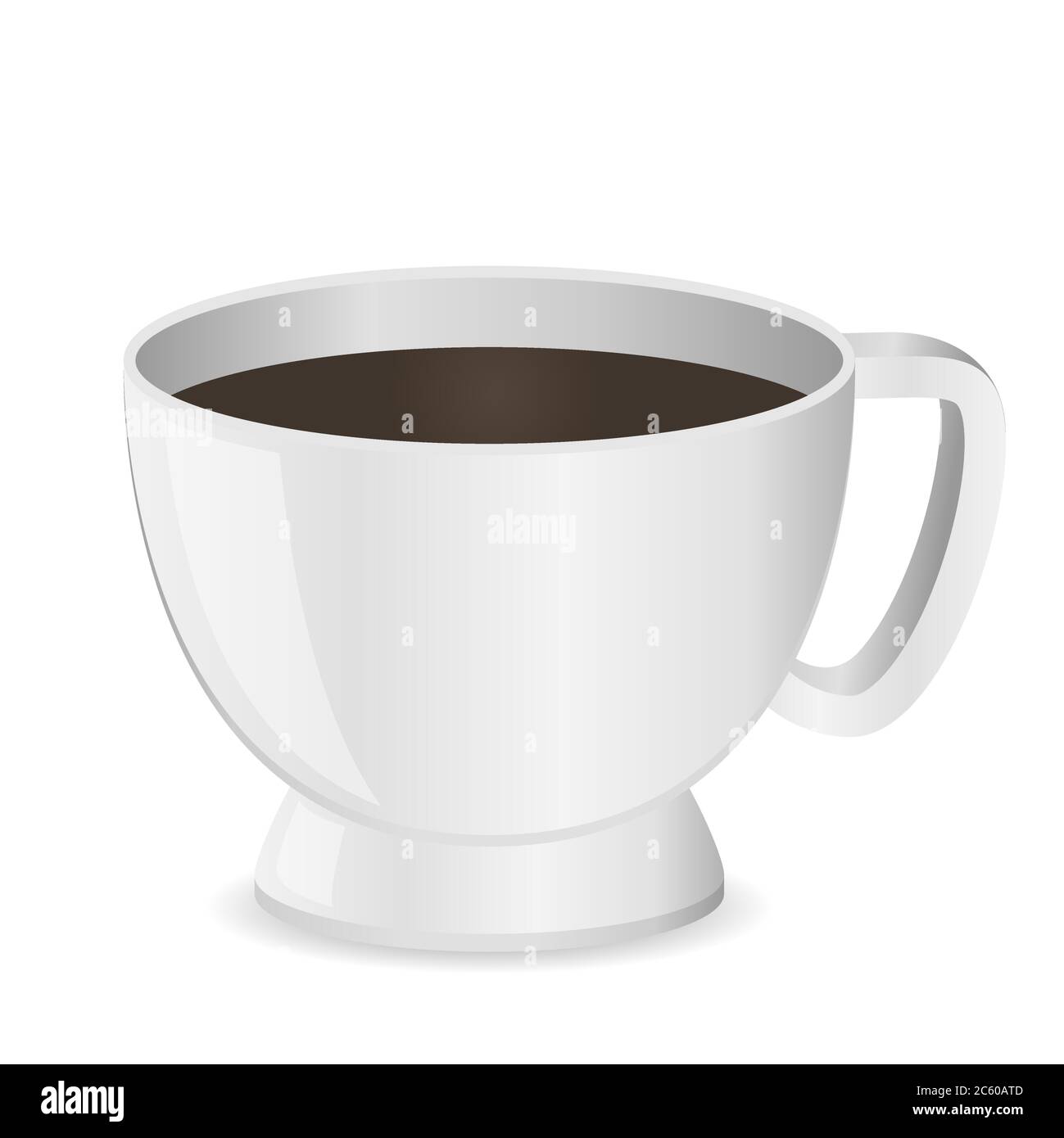 White cup Stock Vector Images - Alamy