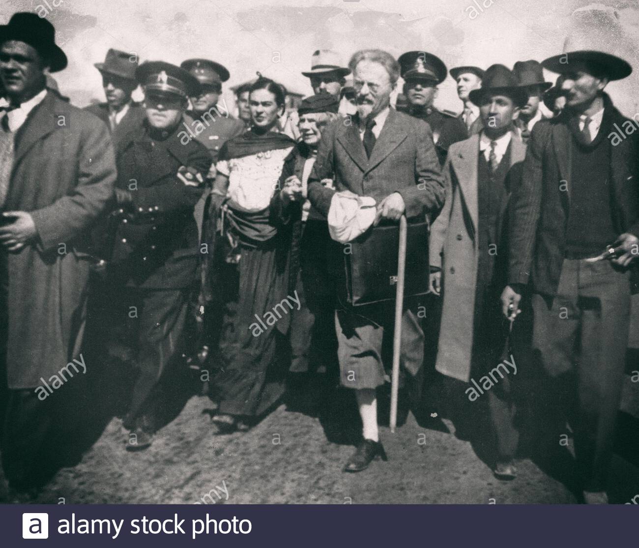 Frida Kahlo And Leon Trotsky High Resolution Stock Photography and ...