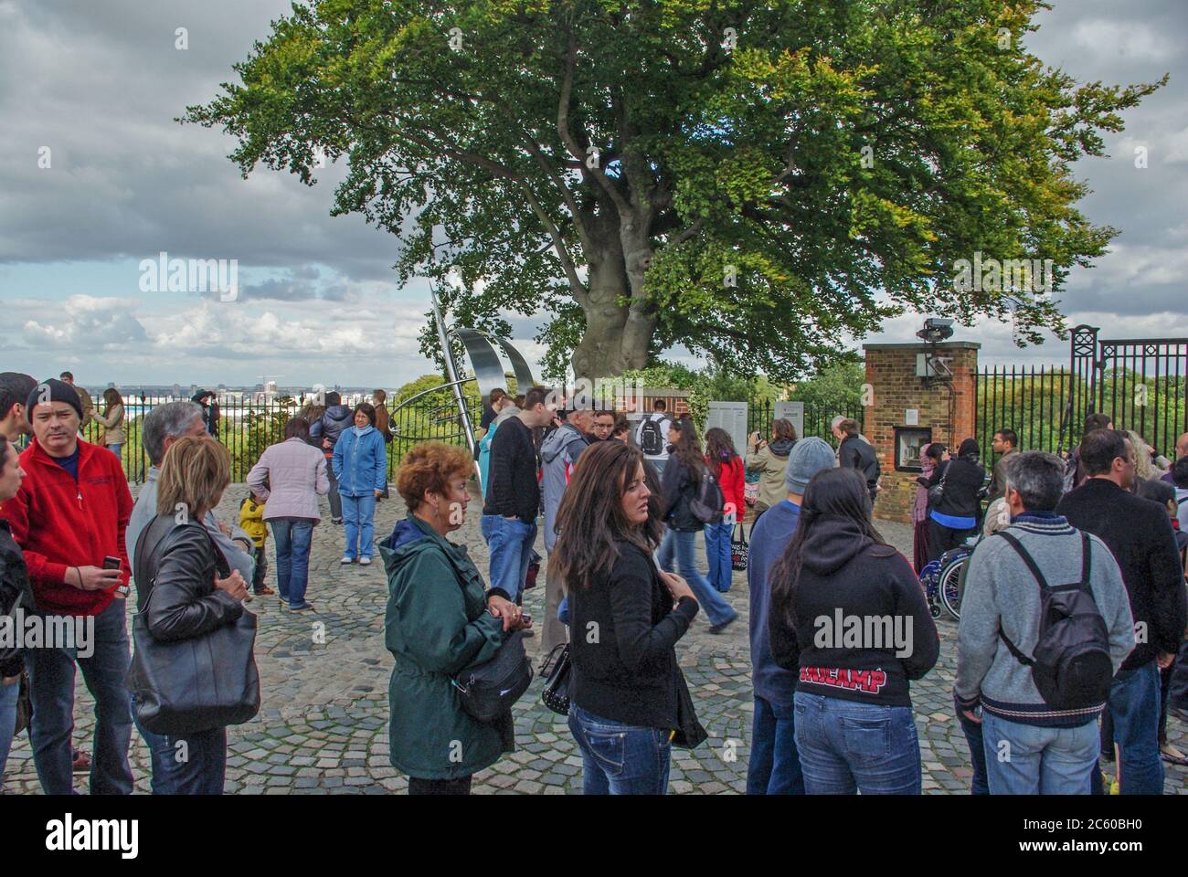 Greenwich meridian line, london hi-res stock photography and images - Alamy