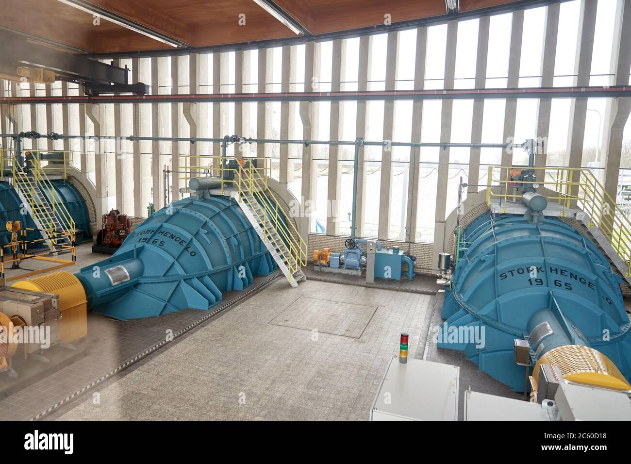 Inside Water Pumping Station High Resolution Stock Photography and ...