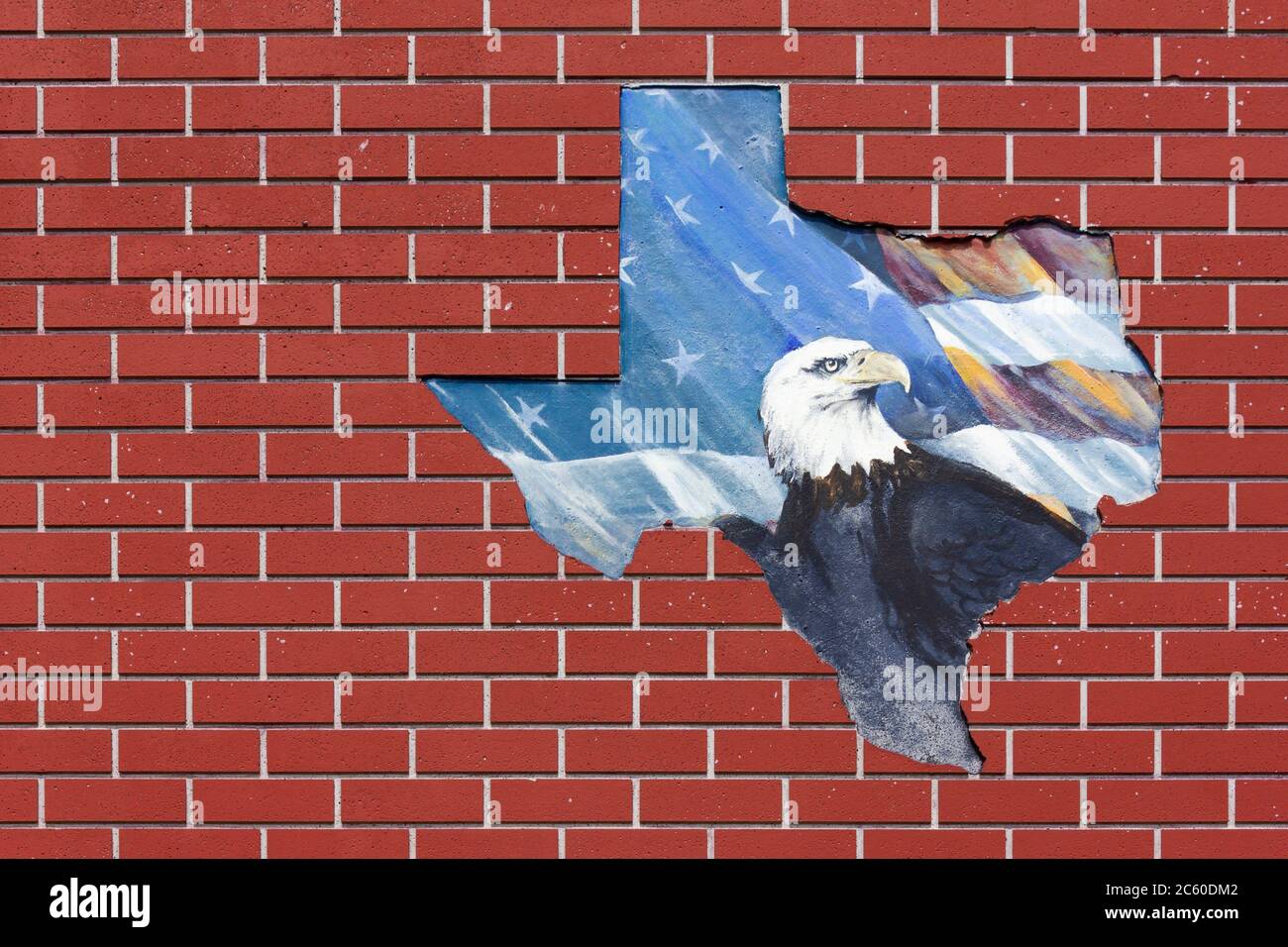 Brick wall painted mural hi-res stock photography and images - Alamy