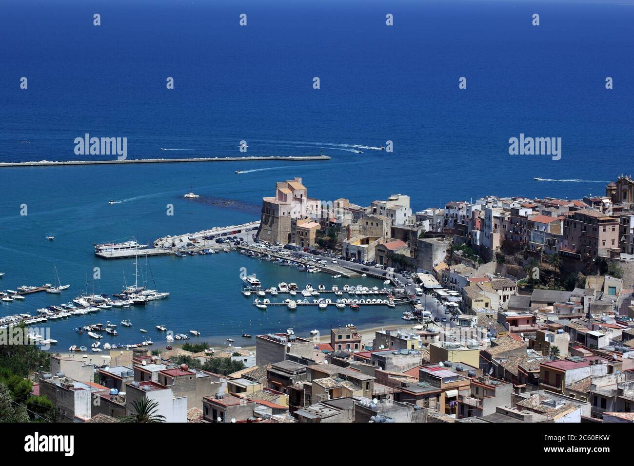 Castellammare del golfo castle hi-res stock photography and images - Alamy