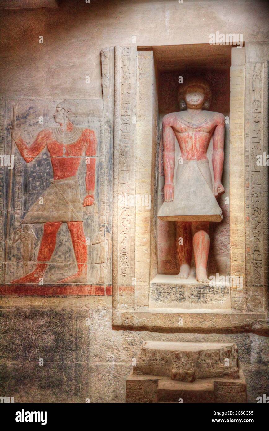 Statue of mereruka hi-res stock photography and images - Alamy