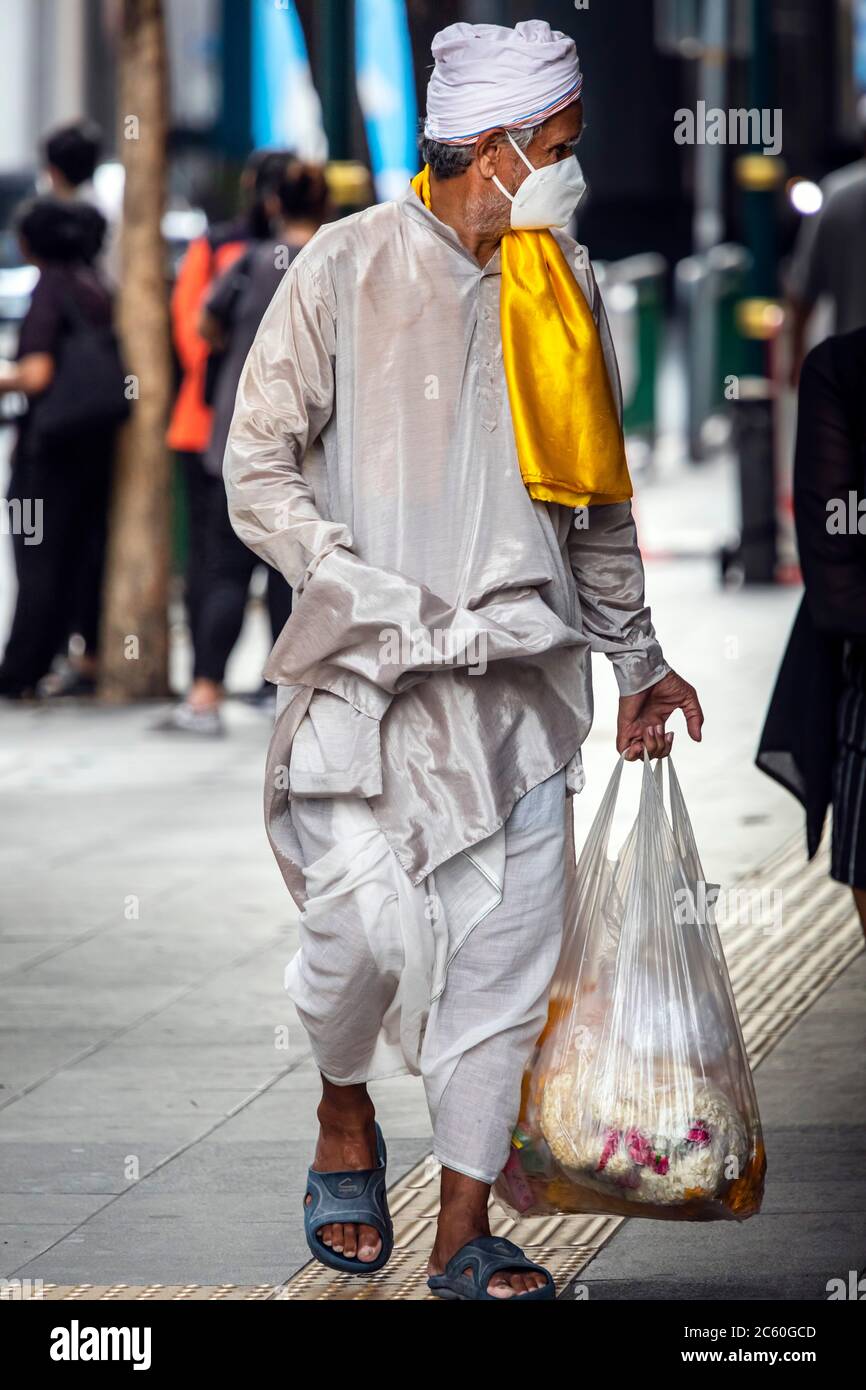Plastic bag man face hi-res stock photography and images - Alamy