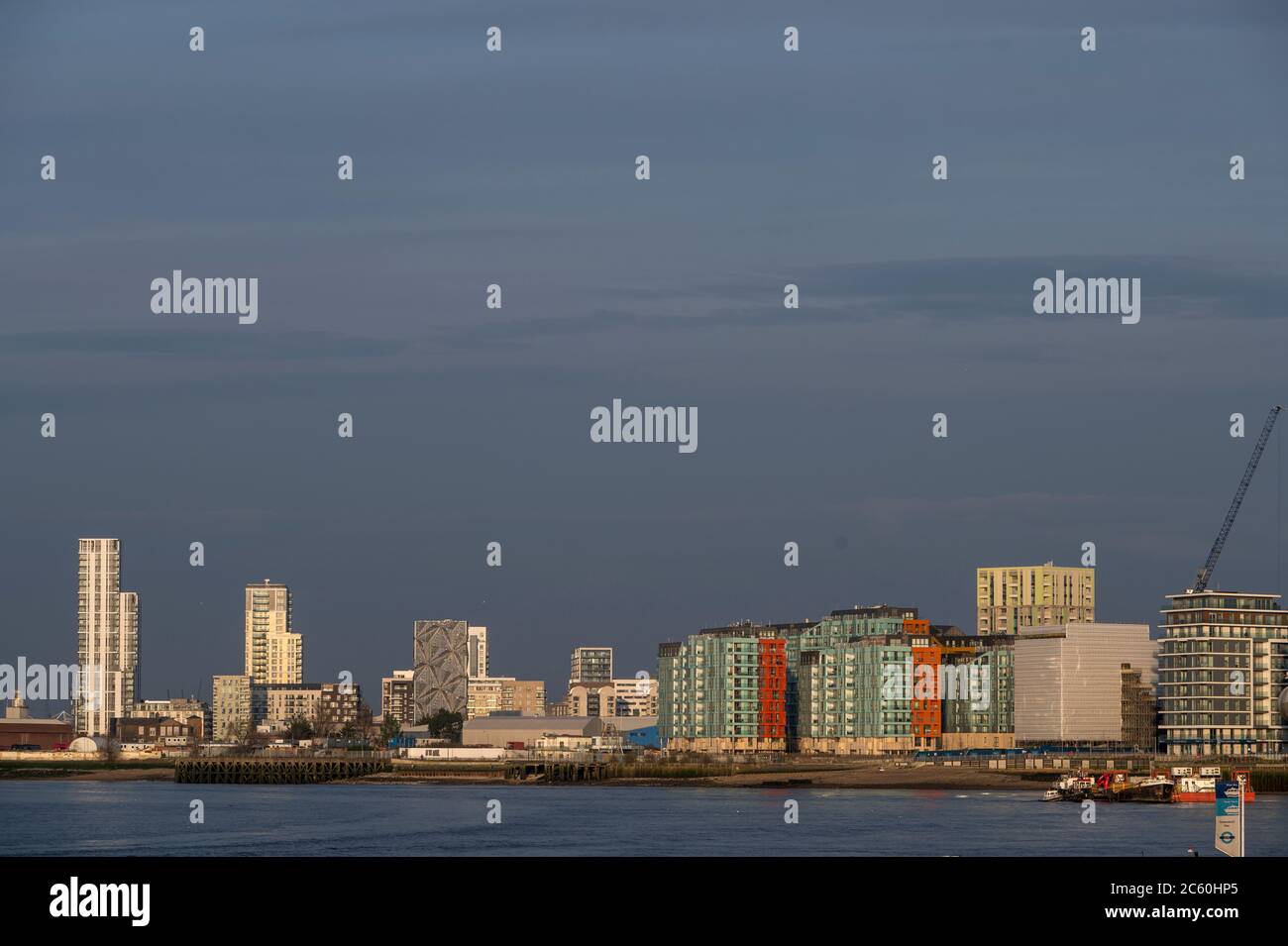 View of The River Gardens, luxury waterside apartments under ...