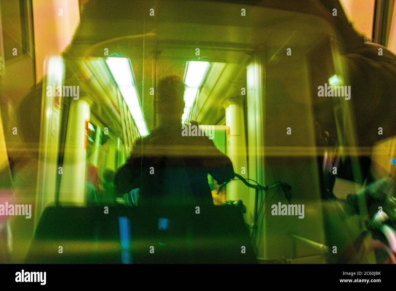 Subway train front hi-res stock photography and images - Alamy