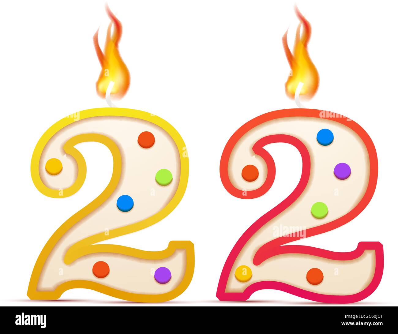 Number 22 Cut Out Stock Images & Pictures - Alamy