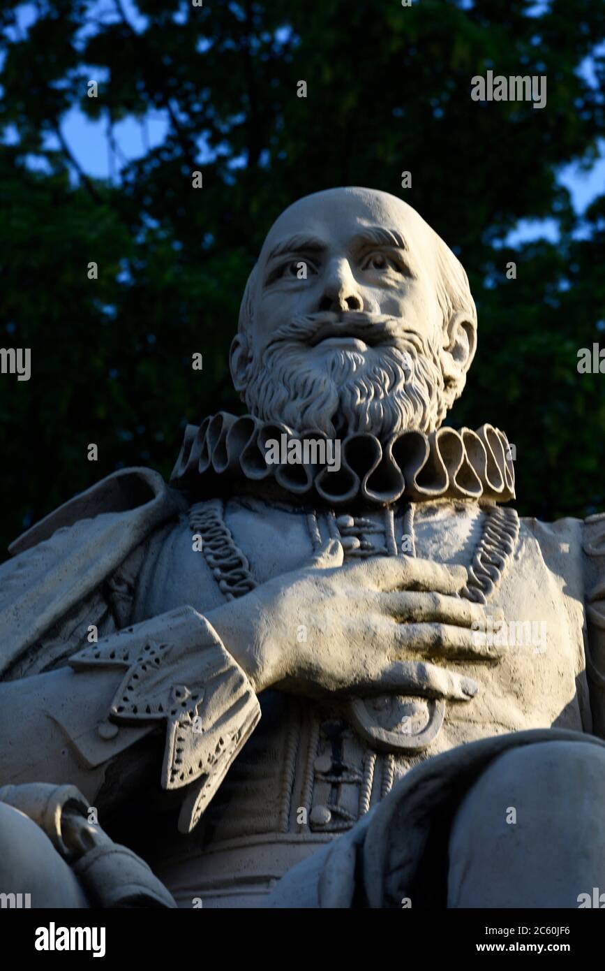 Statue of Sully prime minister under Henry IV,Assemblee nationale ...