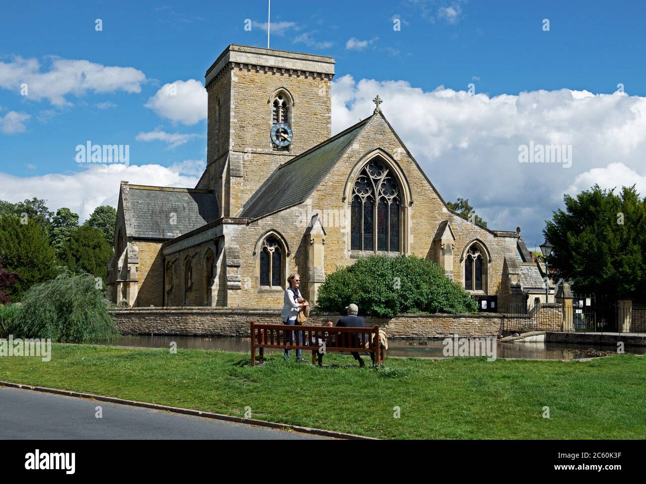 St Helen's Church, in the village of Welton, East Yorkshire, England UK ...