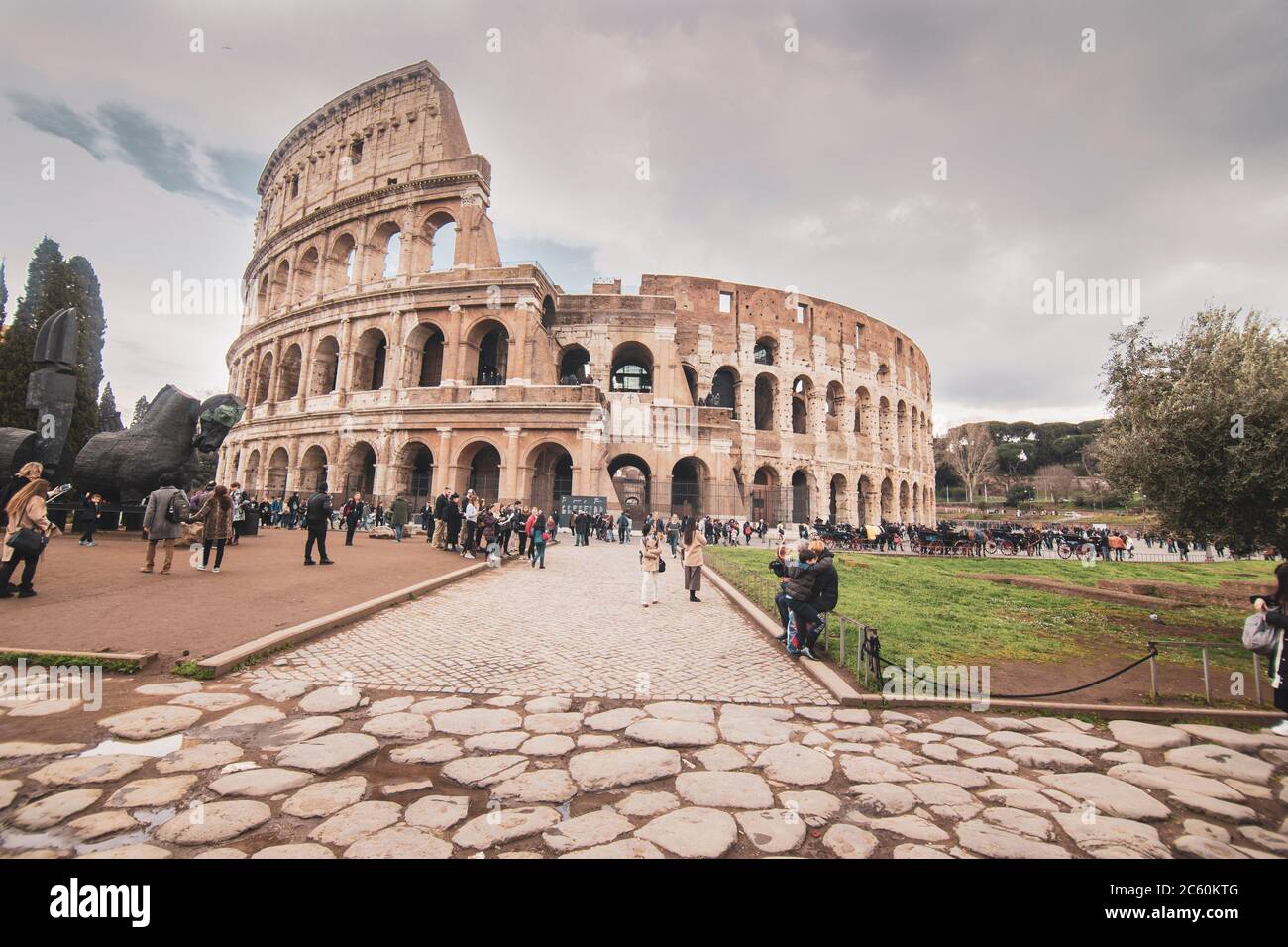 Colosseum rome renovation hi-res stock photography and images - Alamy