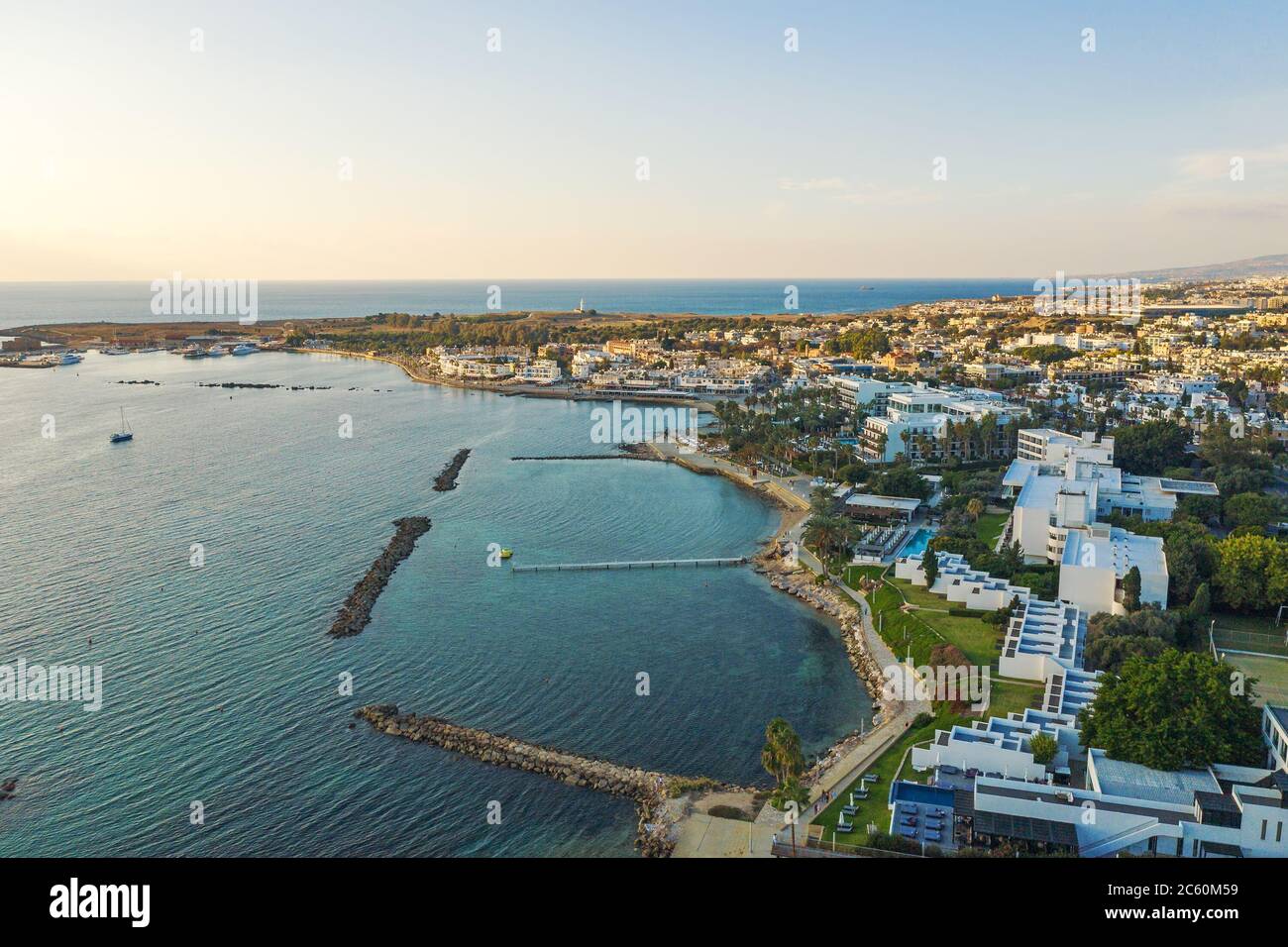 Cyprus paphos aerial hi-res stock photography and images - Alamy