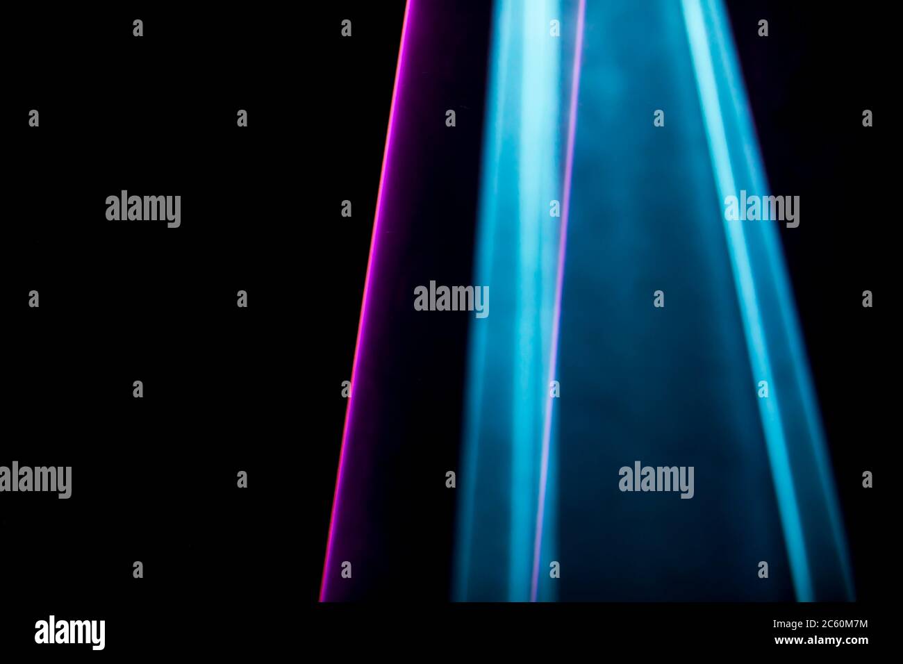 Colorful neon beams hi-res stock photography and images - Alamy
