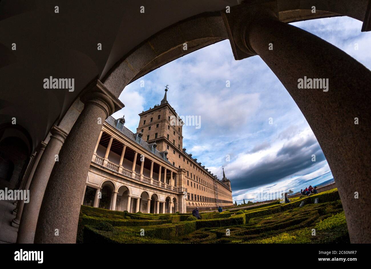 Real Monasterio De San Lorenzo De El Escorial High Resolution Stock ...