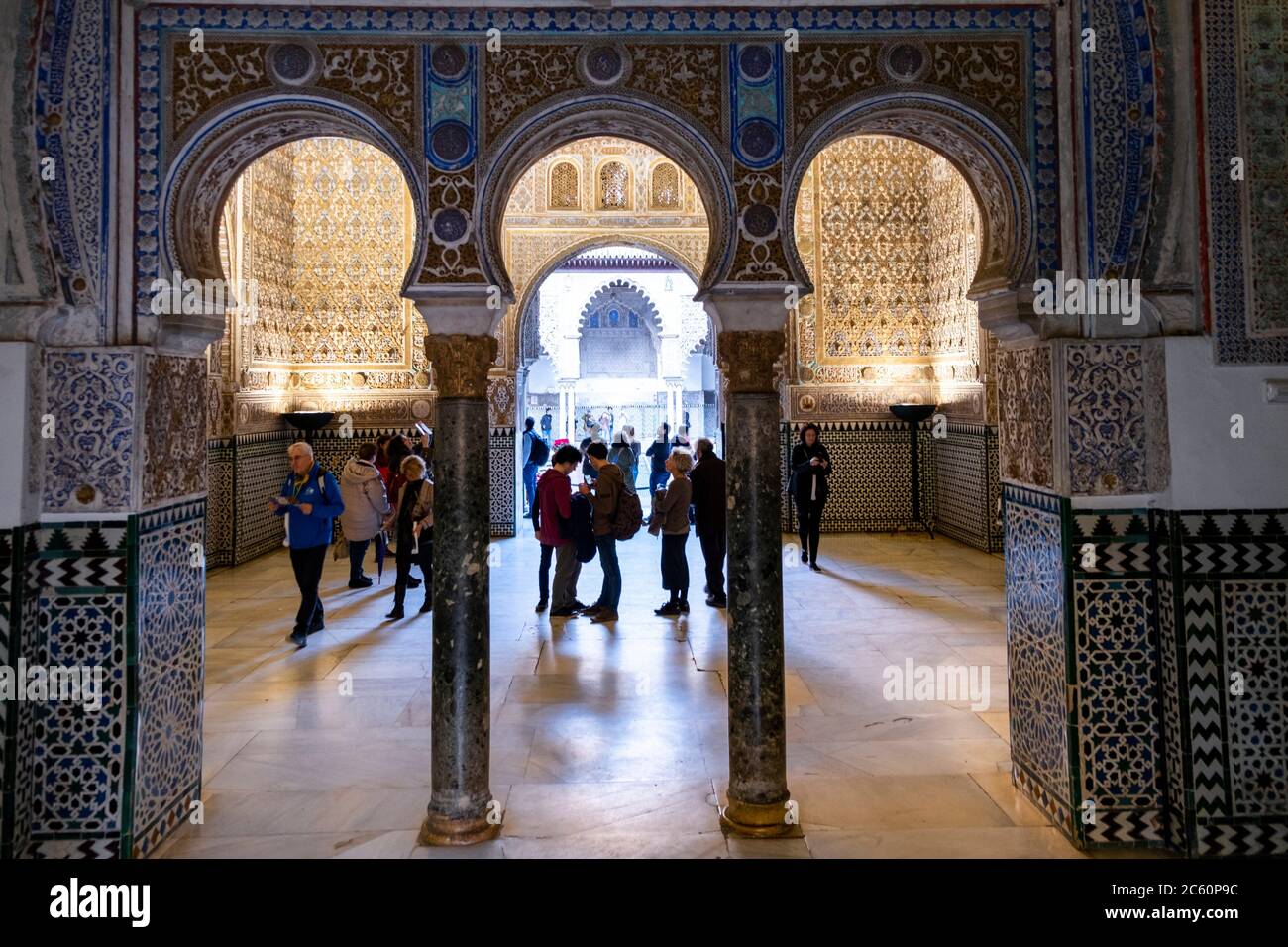 Alcazar Seville Palace Moorish High Resolution Stock Photography and ...