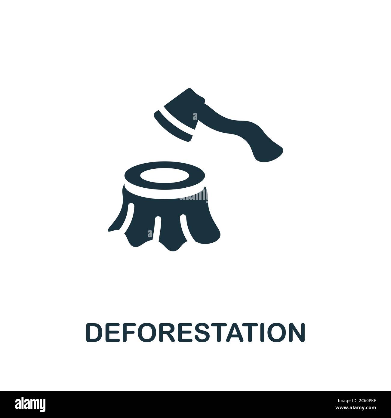 Deforestation Stock Vector Images - Alamy