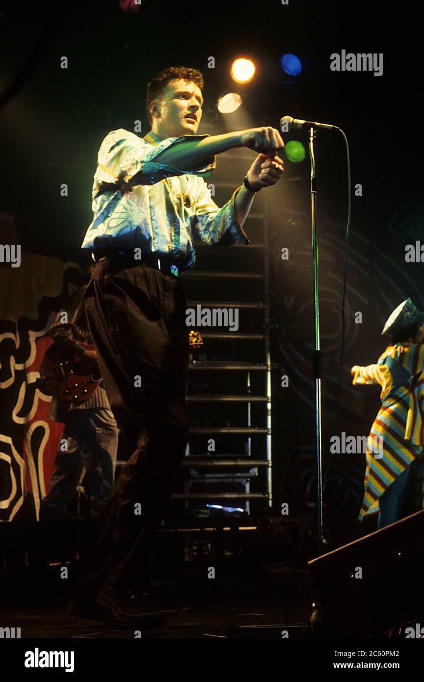 Neil Arthur von Blancmange live at the Hammerswithh Palais. London, May ...