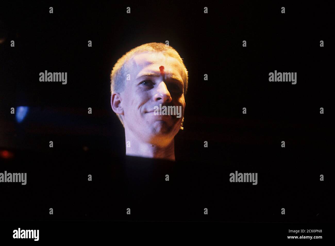 Stephen Luscombe from Blancmange live at the Hammerswithh Palais ...