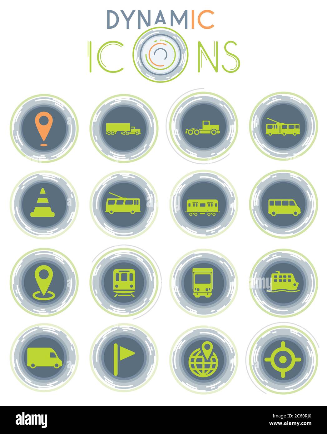 Navigation animation Stock Vector Images - Alamy