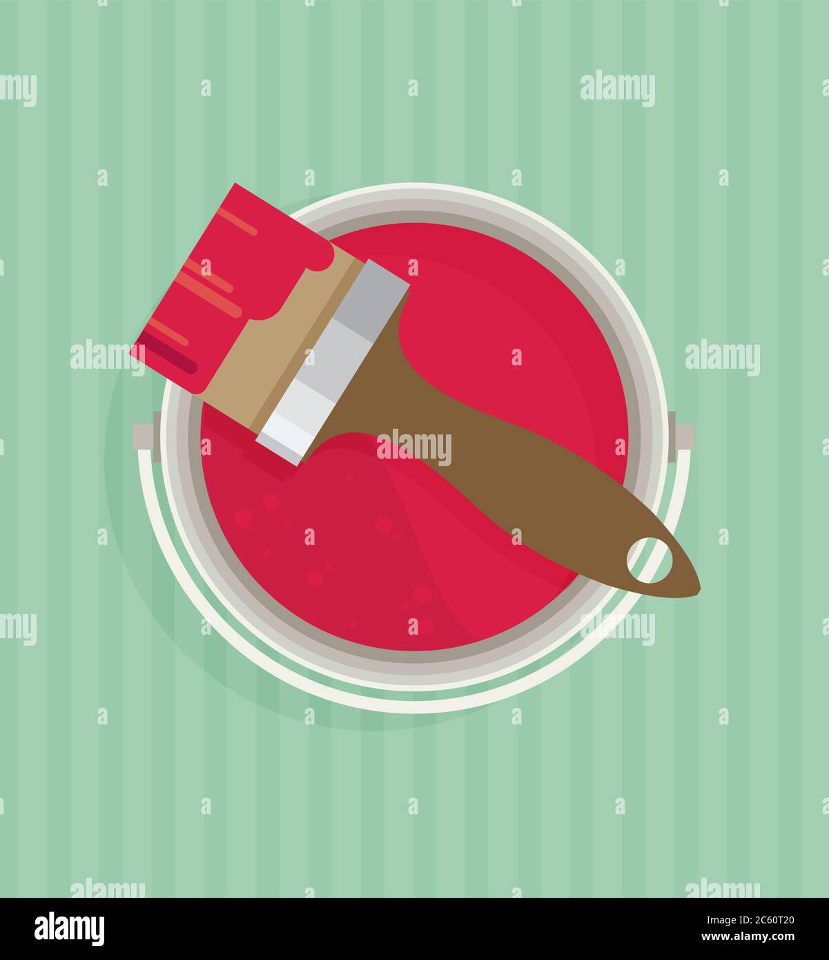 Top view container full Stock Vector Images - Alamy