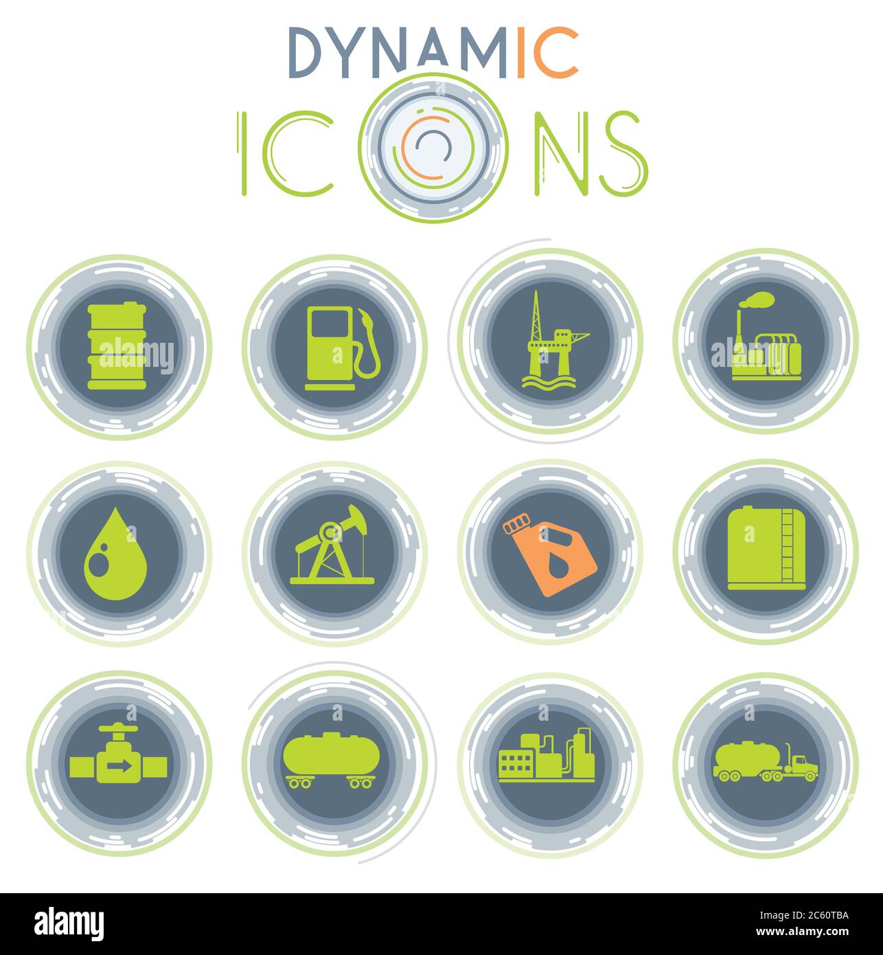 Symbols of industry Cut Out Stock Images & Pictures - Alamy