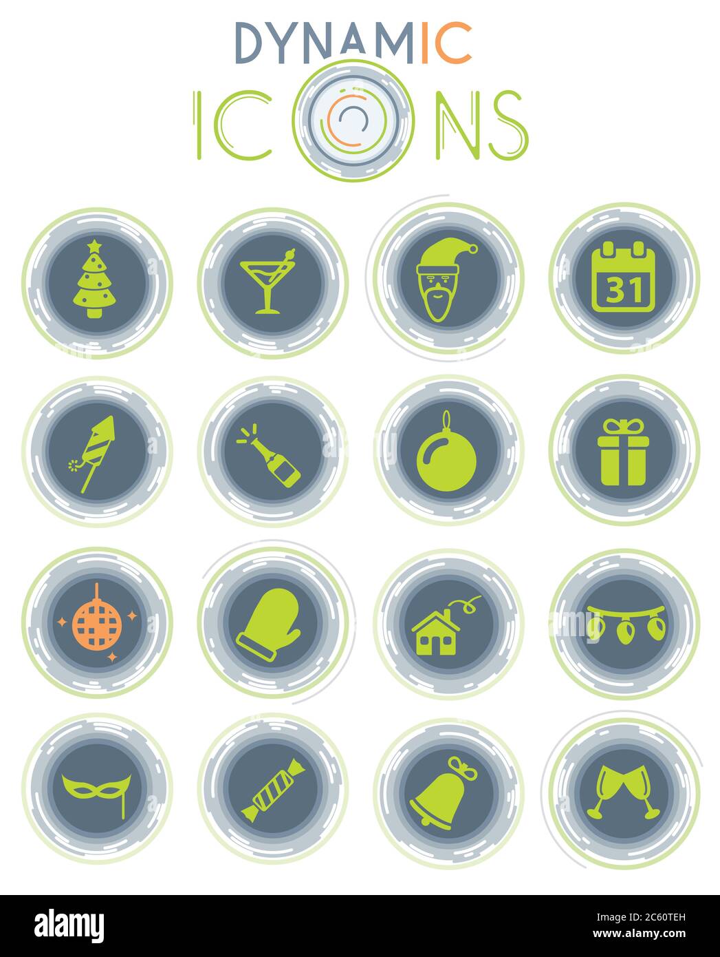 Animation new year fireworks in hi-res stock photography and images - Alamy