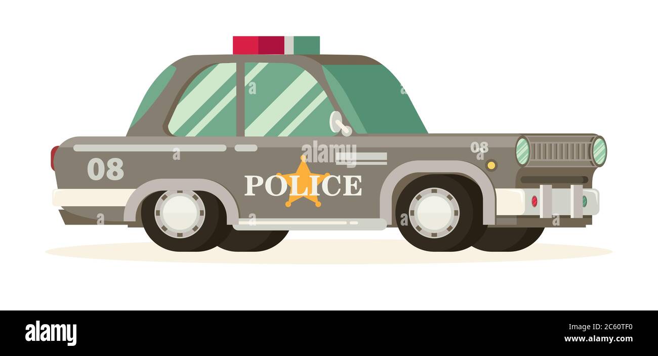 Police officer on street Stock Vector Images - Alamy
