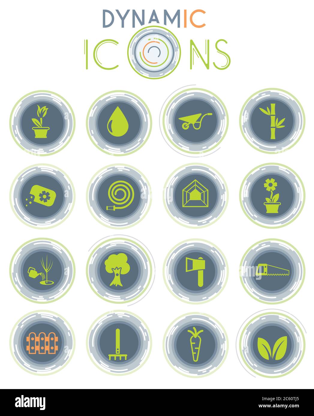 plants dynamic icons Stock Vector Image & Art - Alamy