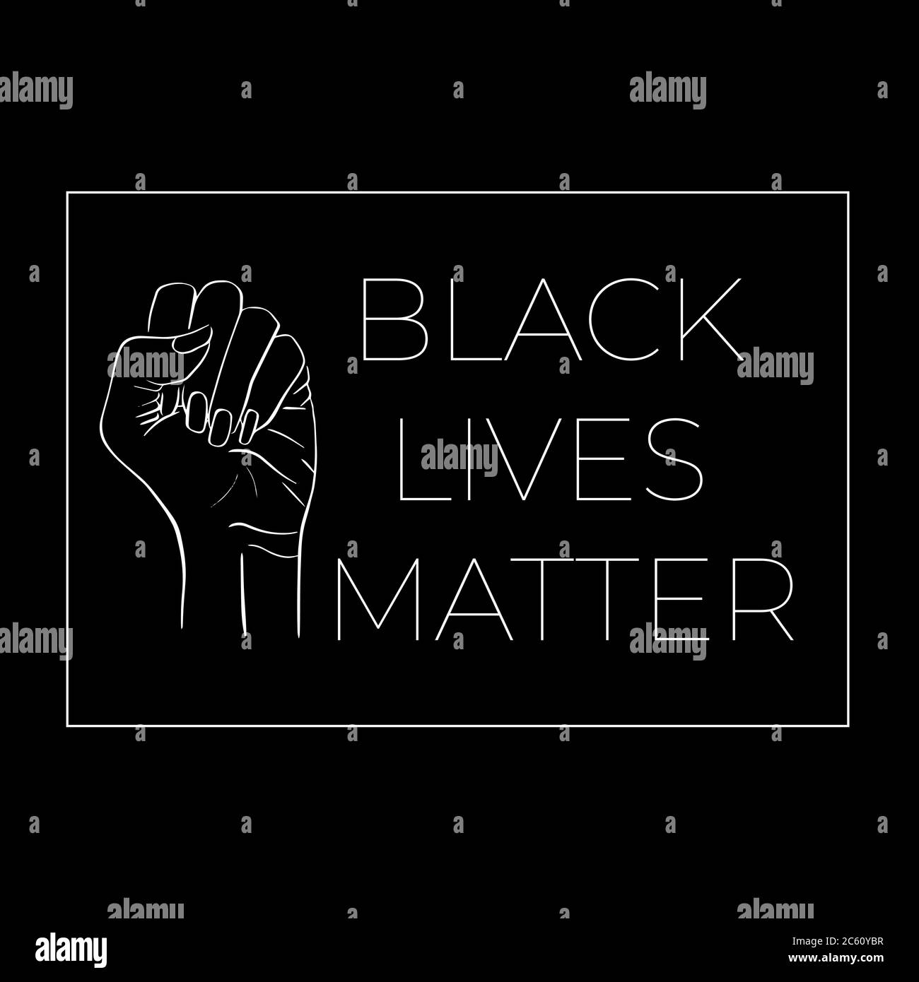 Black proud lives matter Black and White Stock Photos & Images - Alamy