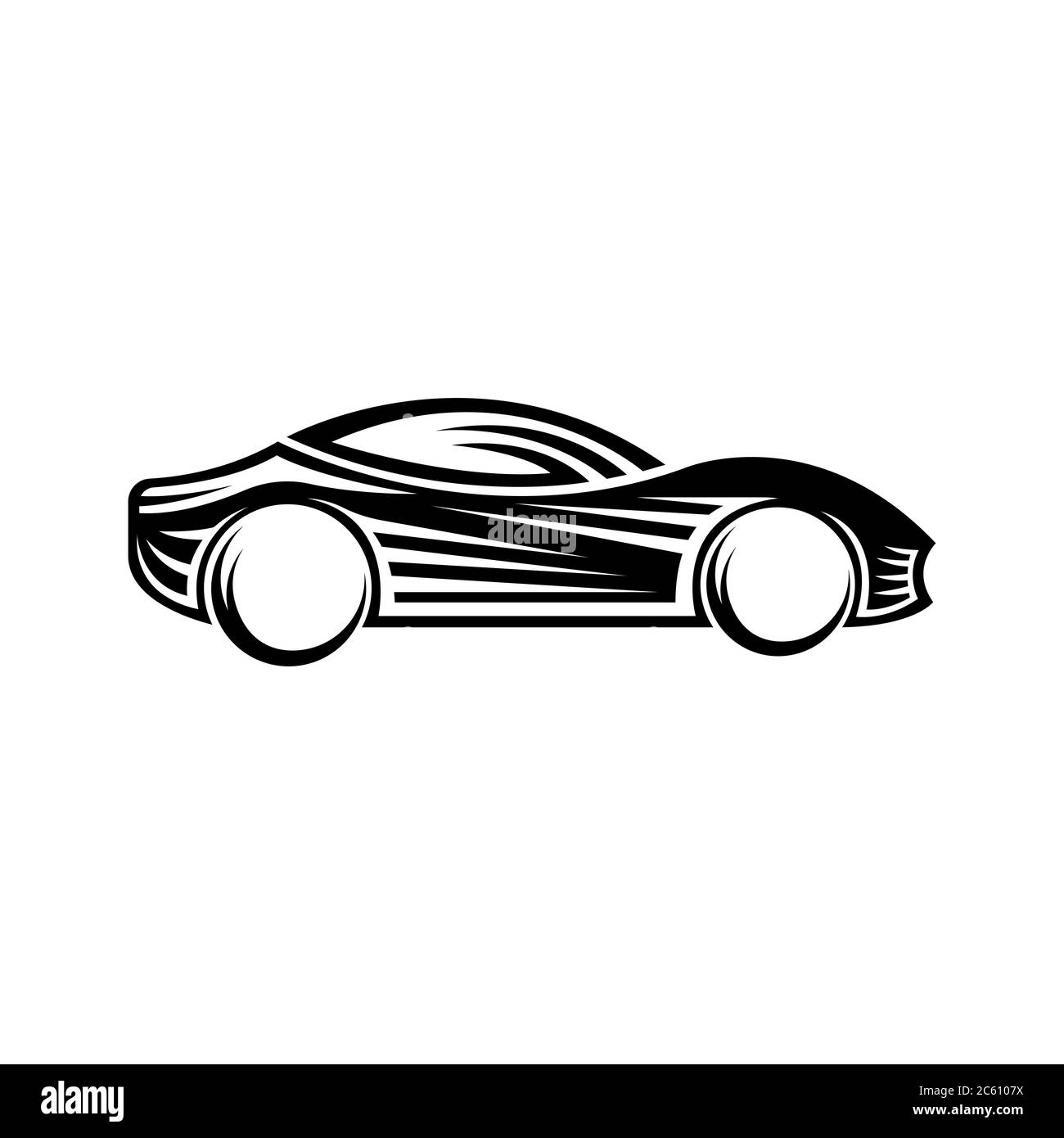 Auto Car Logo icon Vector Illustration template. Modern Sport Car ...