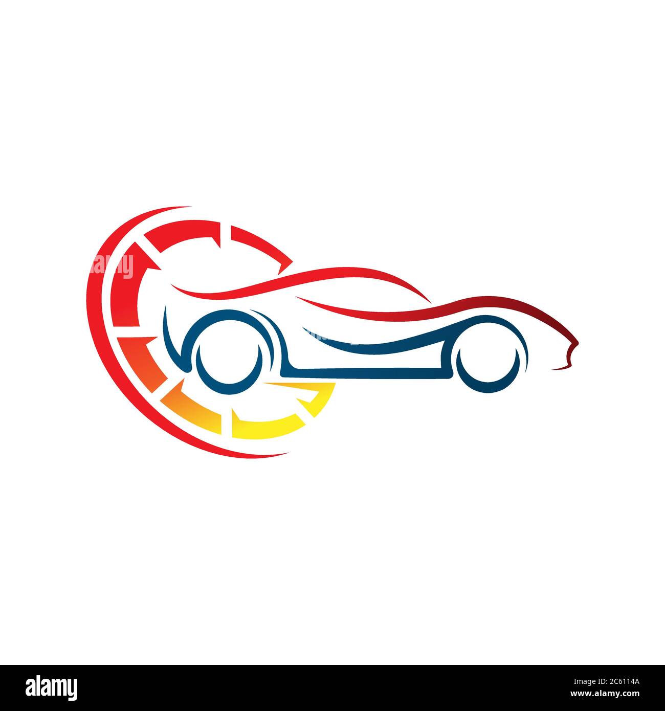 Auto Car Logo icon Vector Illustration template. Modern Sport Car ...