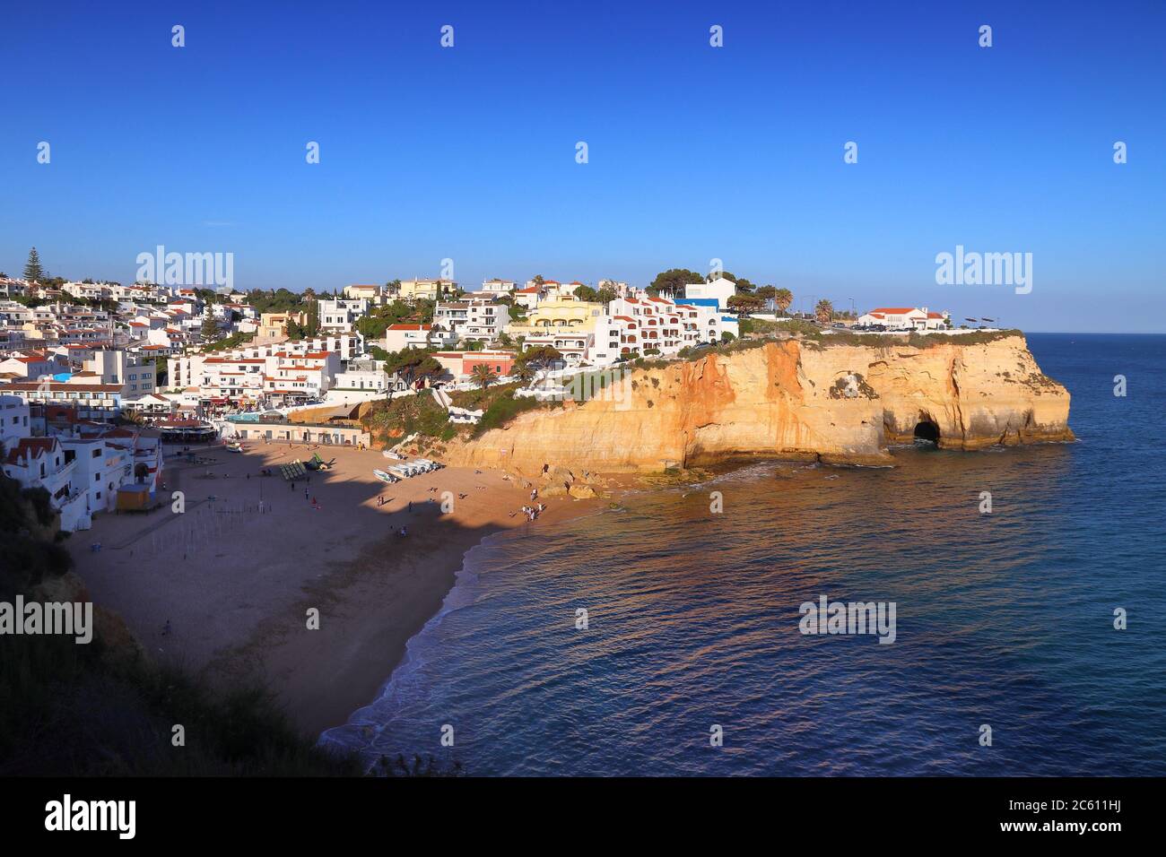 Carvoeiro cliff top town hi-res stock photography and images - Alamy