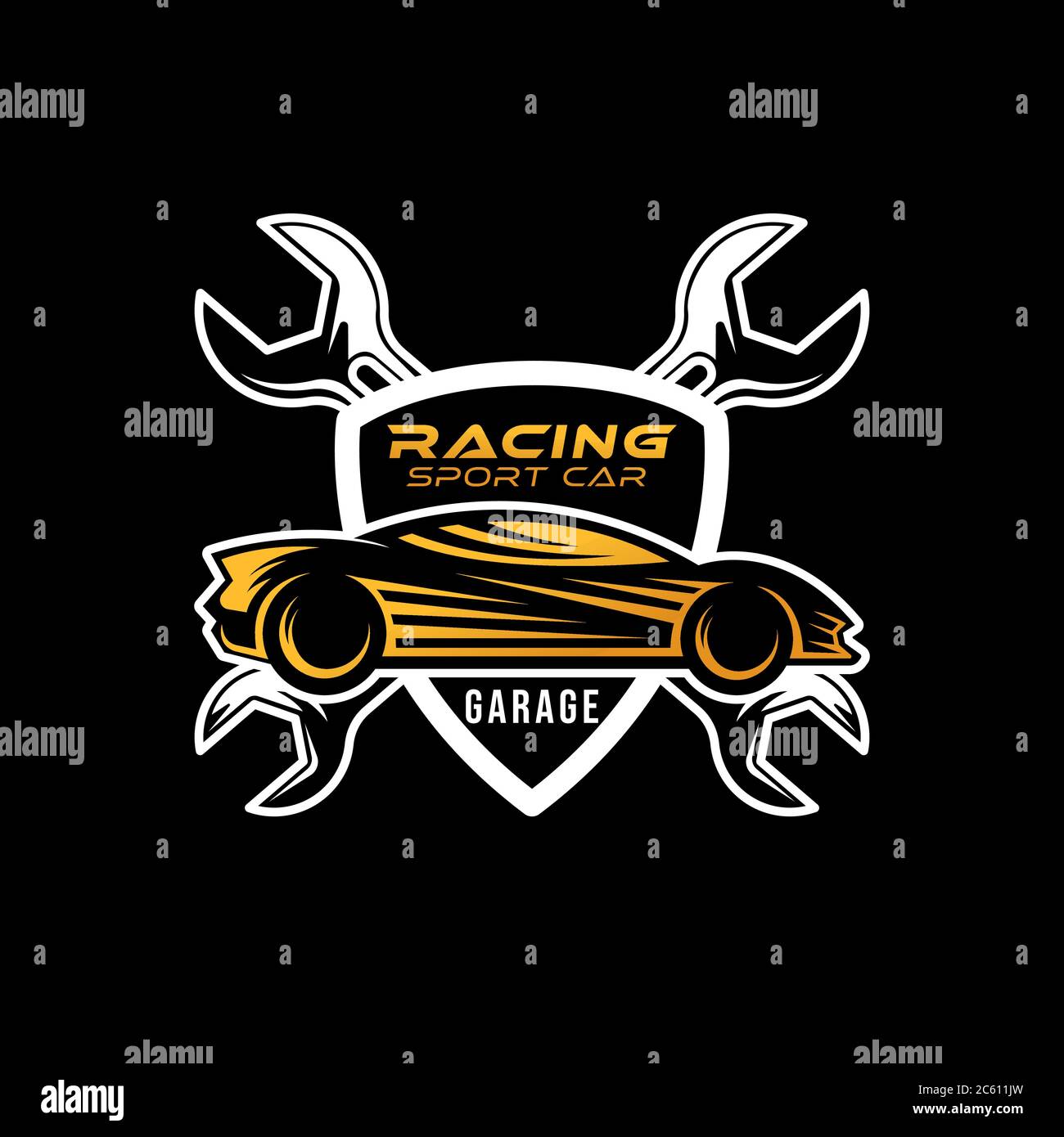 Auto Car Service Logo icon Vector Illustration template. Modern Car ...