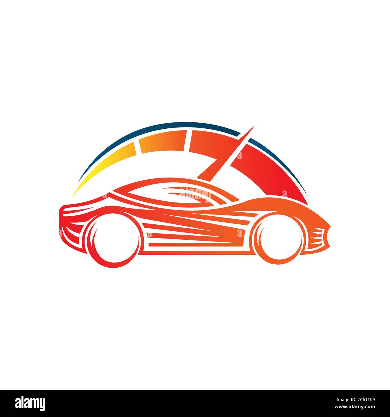 Auto Car Logo icon Vector Illustration template. Modern Sport Car ...