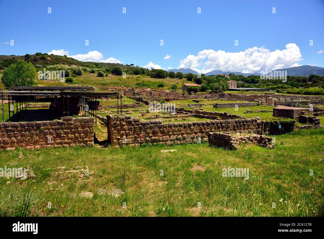 Cilento National Park, Campania, Italy. Elea (Roman name Velia) Greek ...