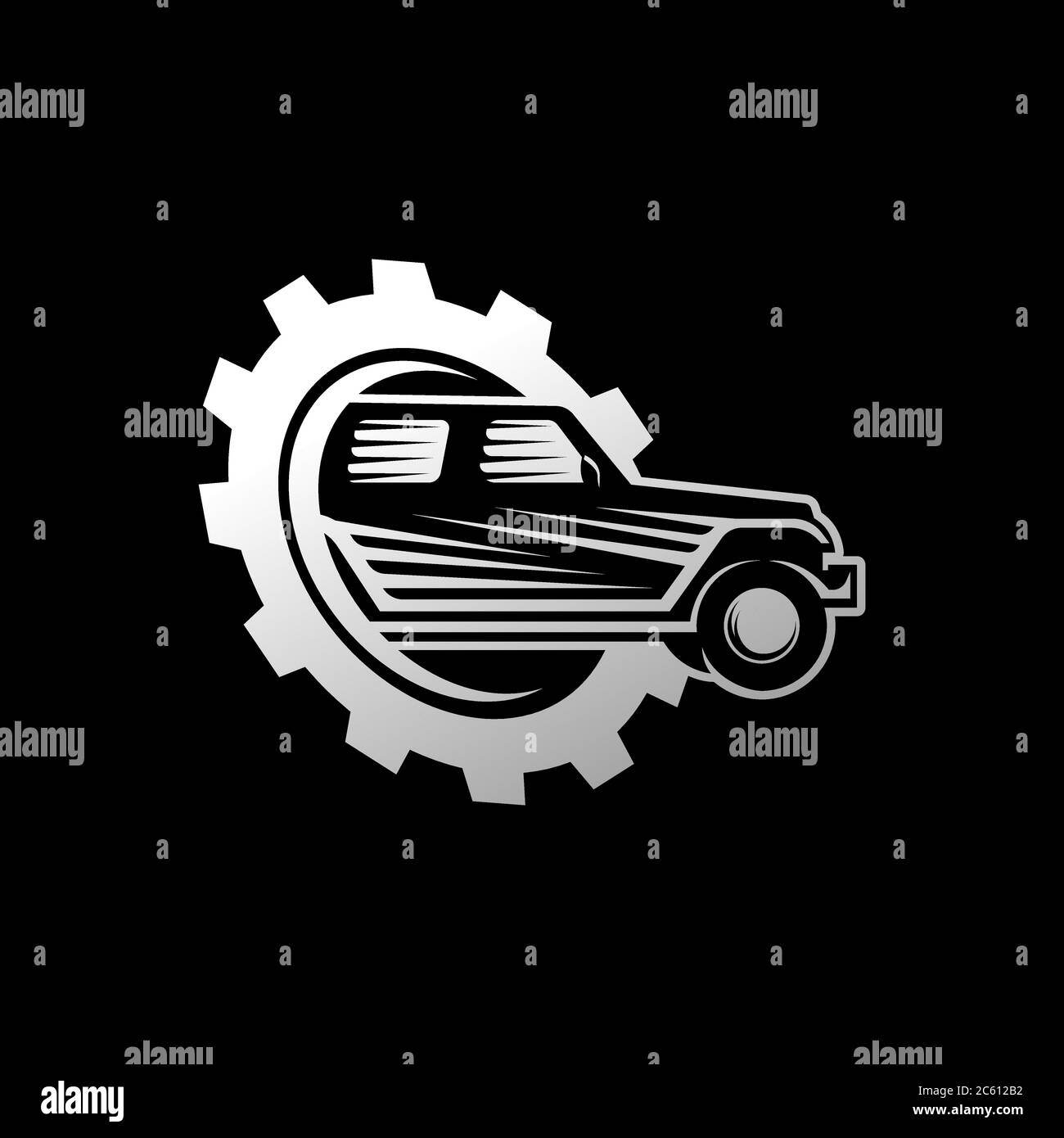 Off-road Car Adventure Logo Vector Illustration. Offroad suv Car vector ...