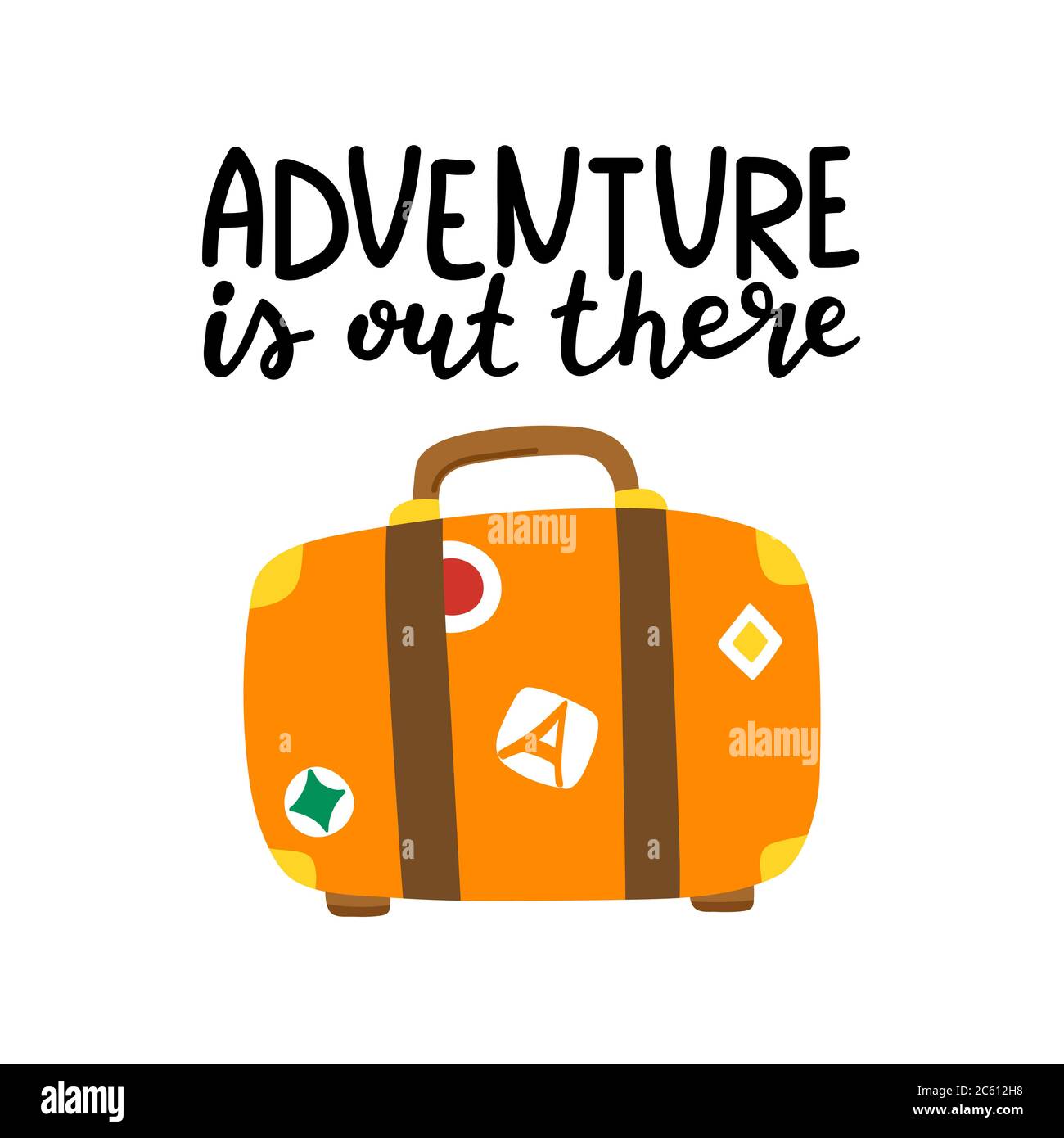 Cartoon suitcase hi-res stock photography and images - Alamy