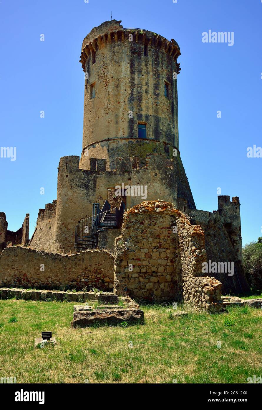 Cilento National Park, Campania, Italy. Elea (Roman name Velia) Greek ...