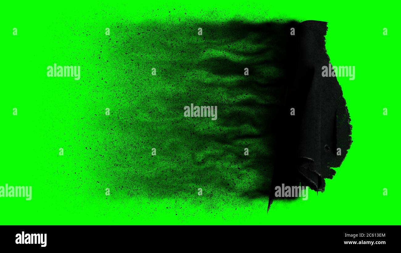 Scary, fear ghost with dark particles. 3d rendering Stock Photo - Alamy