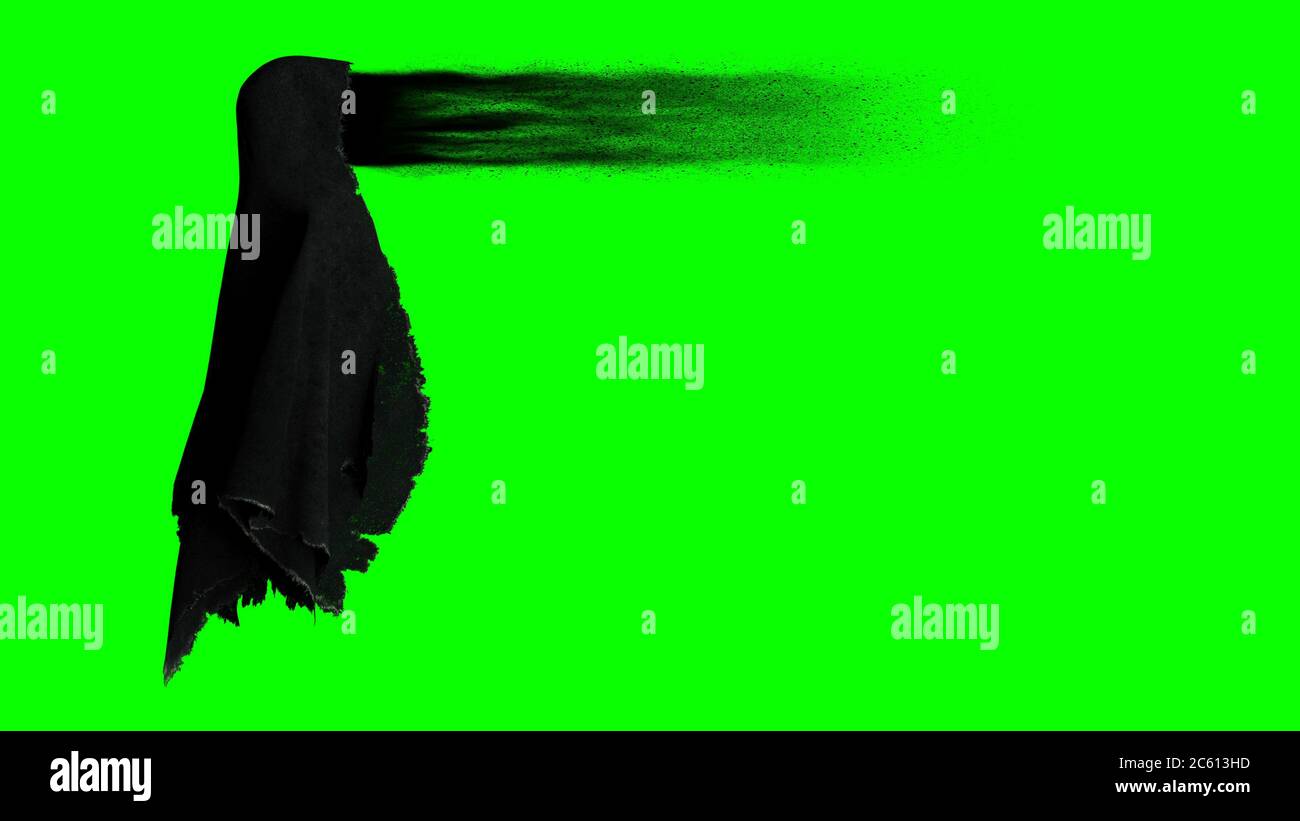 Scary, fear ghost with dark particles. 3d rendering Stock Photo - Alamy