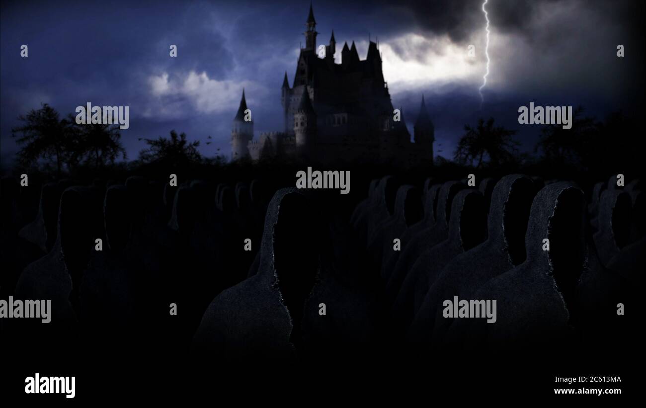 Ghosts castle hi-res stock photography and images - Alamy