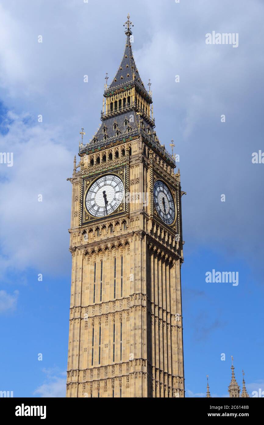 Big Ben, London. Landmark of London, UK Stock Photo - Alamy