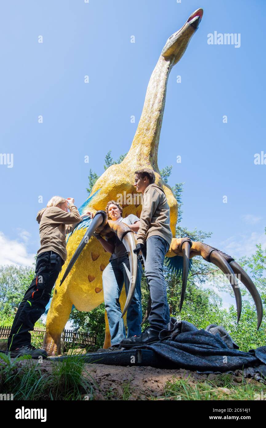 Therizinosaurus claw hi-res stock photography and images - Alamy