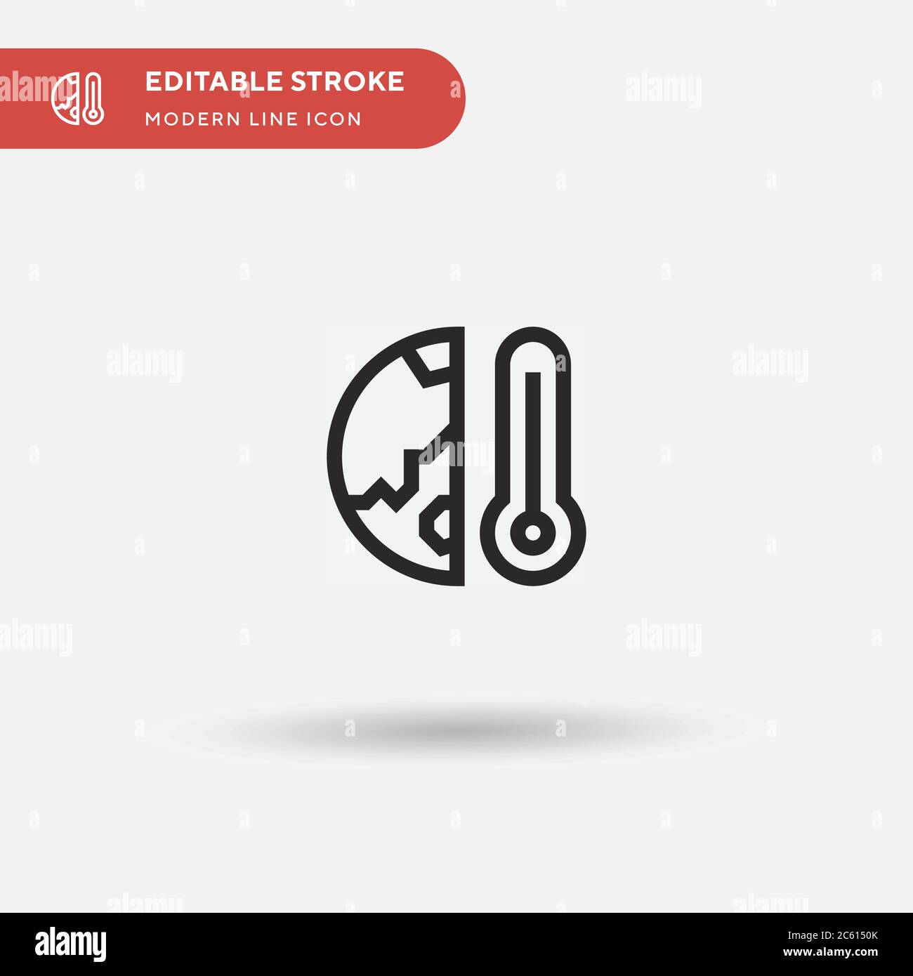 Global Simple vector icon. Illustration symbol design template for web ...